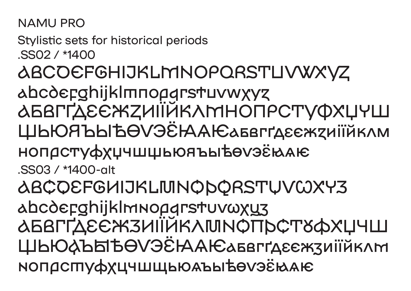 NAMU Pro Font FREE download - Gooova Fonts