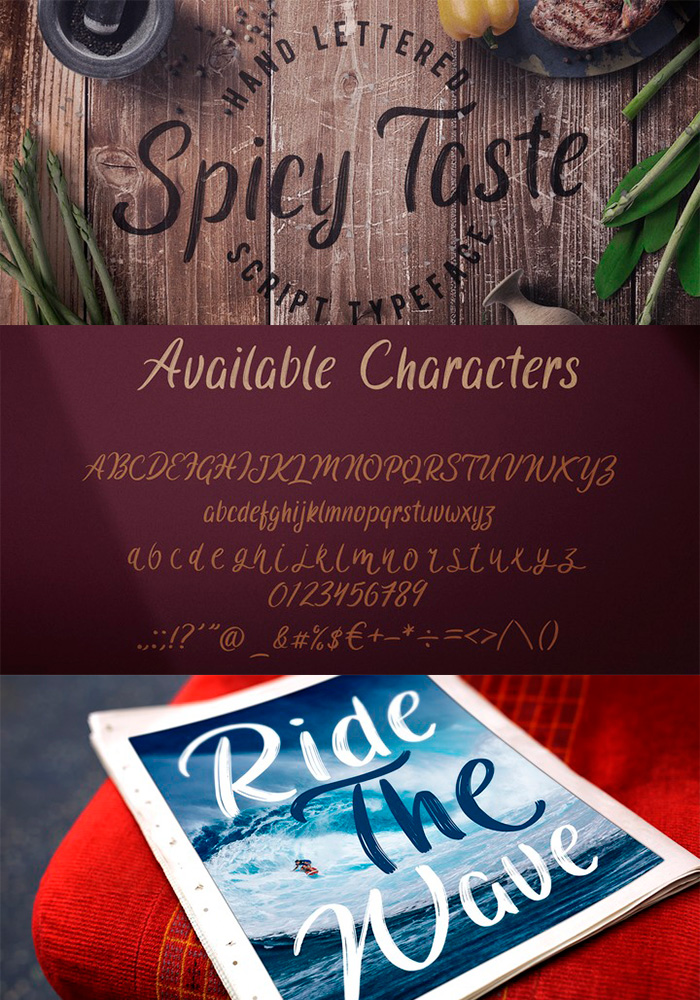 Spicy Taste Font FREE download - Gooova Fonts